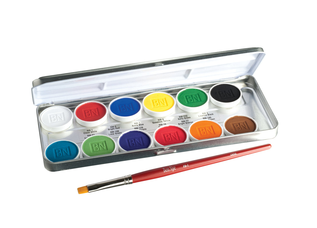 Ben Nye Master MagiCake vesiväripaletti (CFK-12) – Backstage Beauty Finland